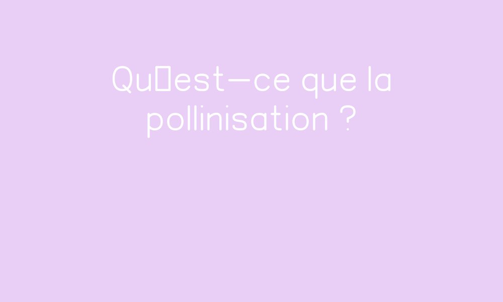 Qu’est-ce que la pollinisation ? par Pass-education.fr - jenseigne.fr Qu’est-ce que la pollinisation ? par Pass-education.fr - jenseigne.fr