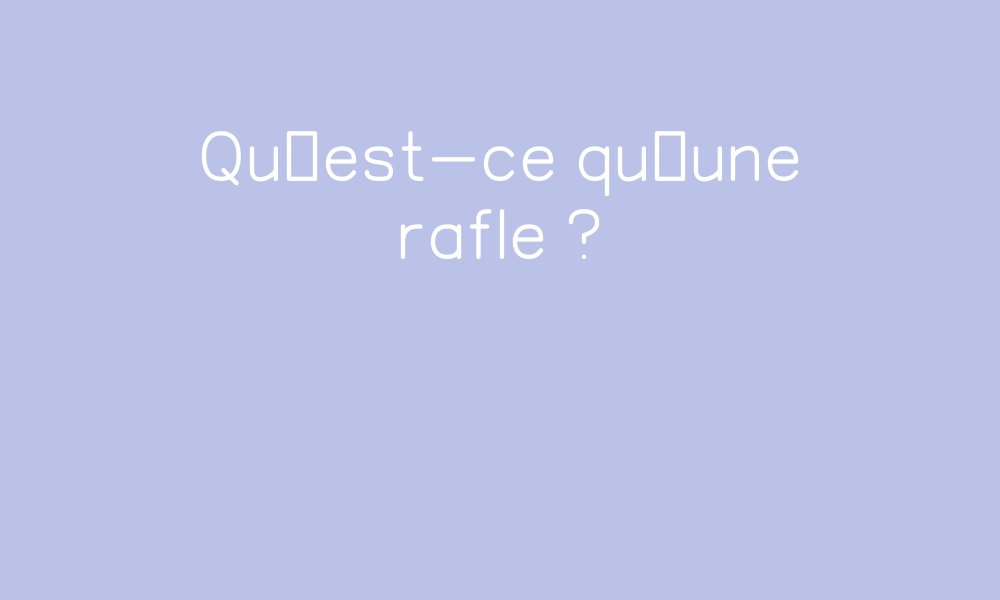Qu’est-ce qu’une rafle ? – Cycle 3 par Pass-education.fr - jenseigne.fr